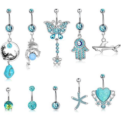 Cute Belly Button Rings Dangle Cute Belly Button Rings Dangle