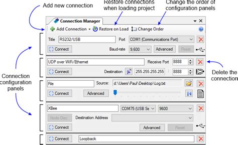 Serial Connections Getting Started With Megunolink