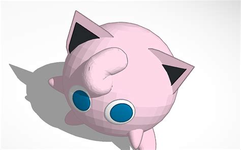 3d Design Jigglypuff Tinkercad
