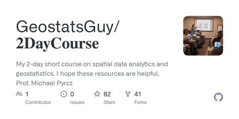 Github Geostatsguy Daycourse My Day Short Course On Spatial Data Analytics And