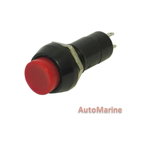 Round Red Button Switch