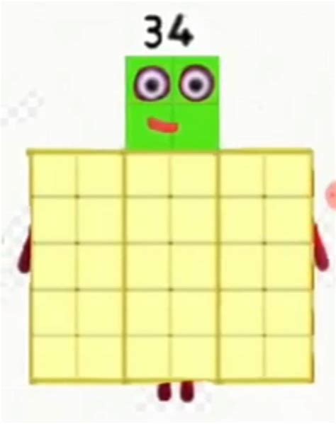 Numberblocks 34 By Numberblocksrobert9 On Deviantart
