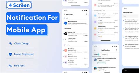 Notification For Mobile App Ux And Ui Kits Ft Notification And Mobile