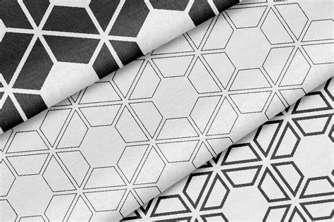 10 Seamless Hexagons Patterns Vector