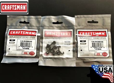 15 Craftsman 14 Black Replacement Socket Studs Rack Rail Clips 941846