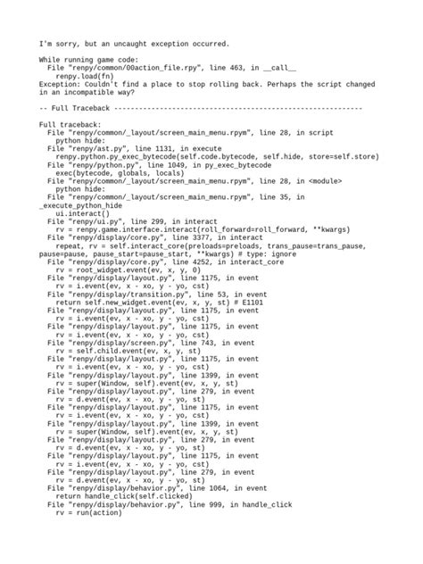 Traceback Pdf Computer Programming Computing