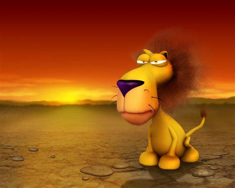 Lion Cartoon Wallpapers 4k Hd Backgrounds On Wallpaperbat