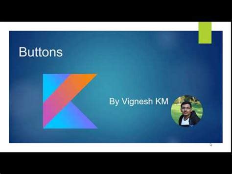 Android Tutorial Kotlin Button Genymotion YouTube