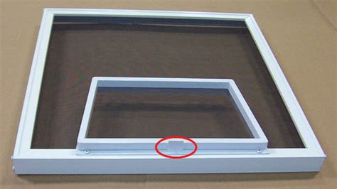 Fixing A Window Screen Frame