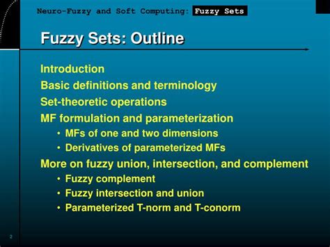 Ppt Ch 2 Fuzzy Sets Powerpoint Presentation Id441388