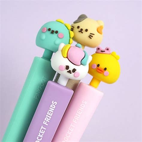 핑크풋 쪼꼬미친구들 피규어 삼각샤프 0 5mm 홈플러스 택배배송