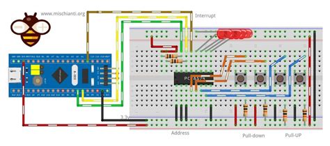 Pcf8574 I2c Digital Io Expander Arduino Esp8266 And Esp32 Basic Io
