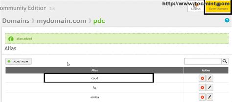 Install And Configure Web Services Apache Virtual Hosting On Zentyal Server Part 9