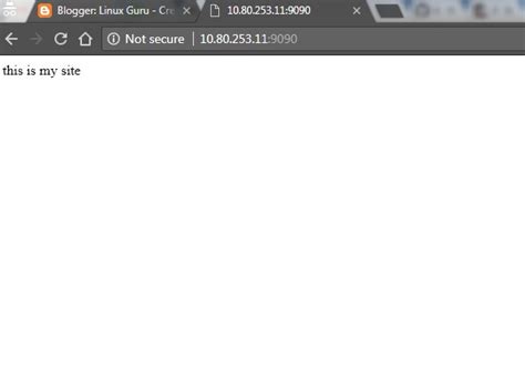 deploy static website using docker container linux guru
