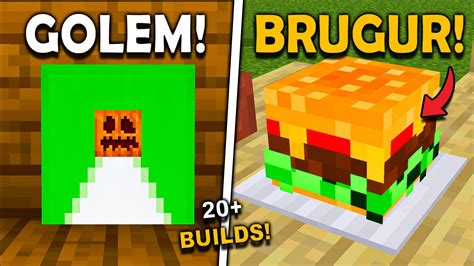Minecraft 20 Secret Build Hacks And Ideas You Should Know Youtube