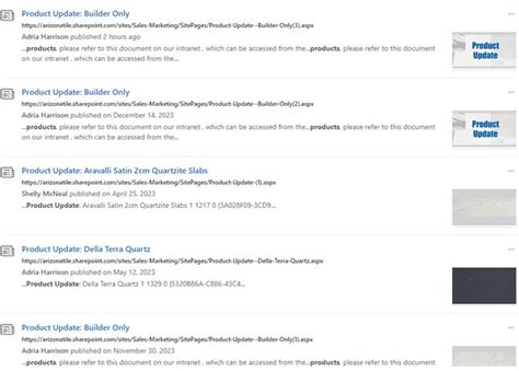 sharepoint search bar results not displaying news posts in correct
