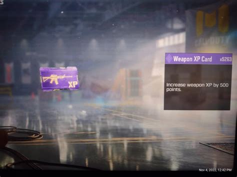 Welp Im Not Running Out Of Weapon Xp Cards Rcallofdutymobile