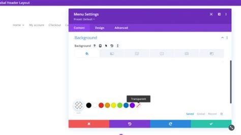 How To Make A Transparent Header In Divi Update