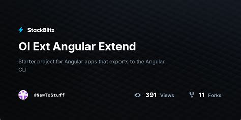 Ol Ext Angular Extend StackBlitz