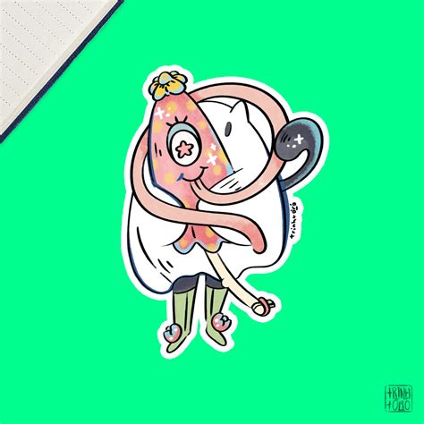 Umbrella Yokai Holographic Sticker Trinhtoro