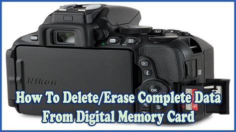 How To Delete Erase Complete Data From Digital Memory Card On Windows