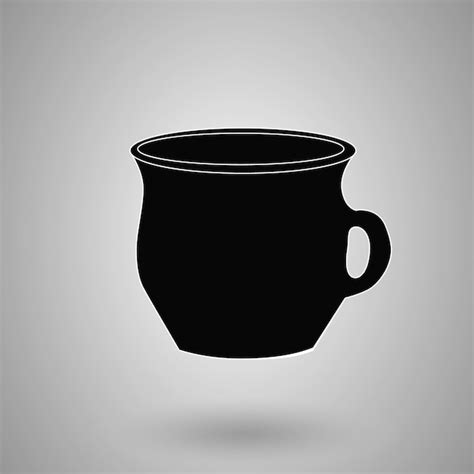 오래 된 냄비 고립 된 벡터의 아이콘 프리미엄 벡터