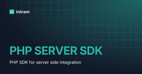 PHP SERVER SDK Intram
