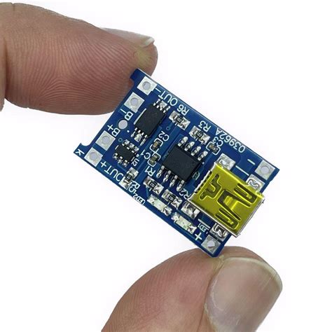 Tp4056 Mini Usb Lipo Korumalı Lityum Pil Devresi Komponentci
