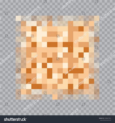 Censor Pixel Bar Blurred Effect Texture Stock Vector Royalty Free 1658667301 Shutterstock