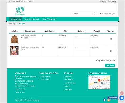 Source Code Php Laravel Web Shop Thời Trang đồ án Tốt Nghiệp Báo Cáo Slide