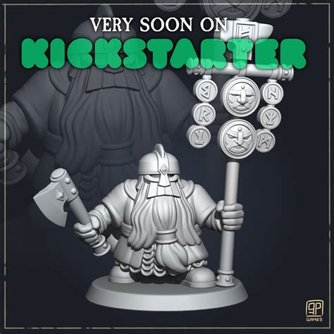 Dwarf Army Stl Files Soon On Kickstarter R Printedwarhammer