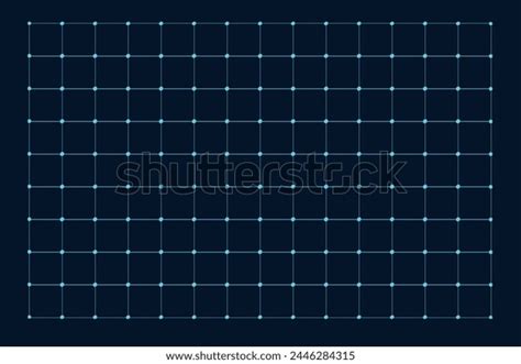 Hud Interface Grid Dot Array Matrix Stock Vector Royalty Free