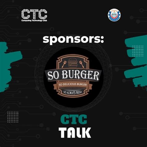 Computing Technology Club Ctc On Linkedin تعرفو على داعمينا المميزين في في حدث Ctc Talk ، حيث