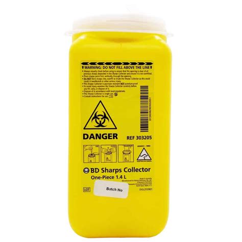 Sharps Container 1 4l Cosmetologists Nz