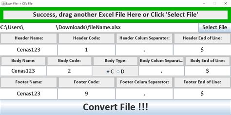 Github Ow4edexceltocsv 2021 Excel File To Csv File Converter