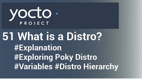 Yocto Tutorial 51 What Is A Distro Poky Distro Distro Variables