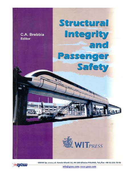 Structural Integrity And Passenger Safety Wessex Institute Of