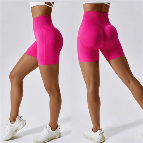Yoga Shorts Scrunch Butt Lift Wholesale High Waist Sexy Leggings For Women Workout Gym Clothes ...