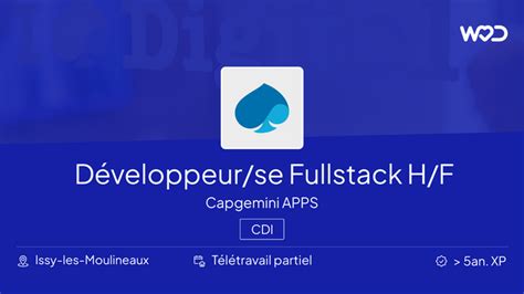 développeur se fullstack java angular h f capgemini it job