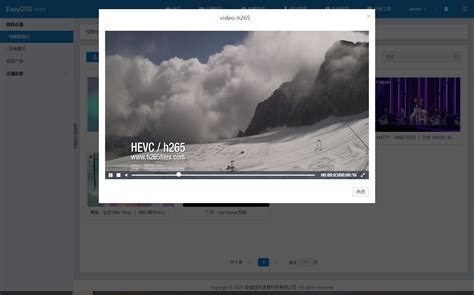 网页全终端视频直播 点播h5播放器easyplayer js正式发布，支持h 265网页播放 easynvr 博客园