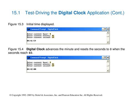Ppt Tutorial 15 Digital Clock Application Building Your Own