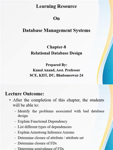 ch 08 relational database design pdf database design information