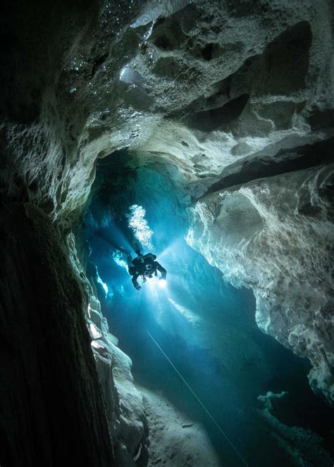 Cave Diving Wallpaper
