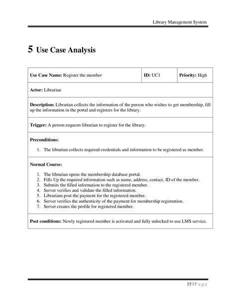 library management system srs
