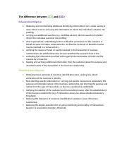 The Difference Between CDD And EDD Docx The Difference Between CDD