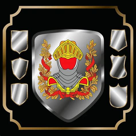 Royal Classical Emblem Shield Stock Vector Image By ©pauljune 10071419