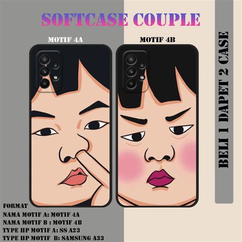 Jual Softcase Couple Casing Couple Case Couple Casing Handphone Silikon Couple