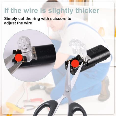 5pcs Double Wire Plug In Connector 2 Pin Pluggable Led Wire