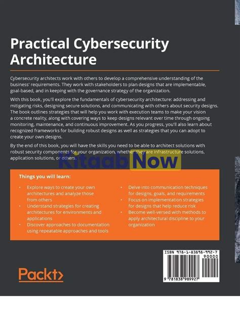 Practical Cybersecurity Architecture Kitaabnow