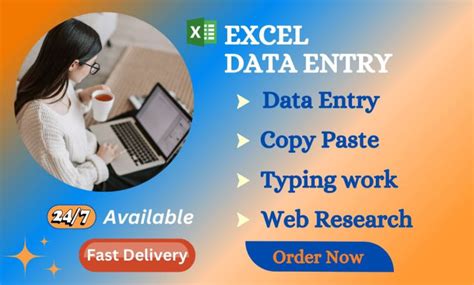 Be Your Perfect Excel Data Entry Operator By Salma593 Fiverr